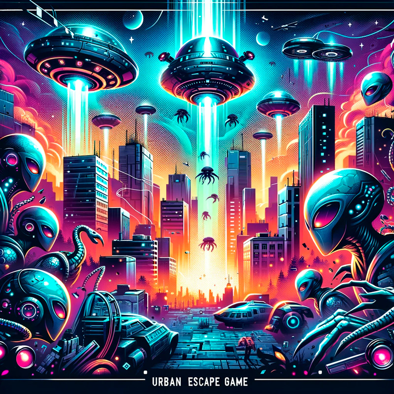 Invasión Alien: Una Aventura de Escape Room Urbano Única